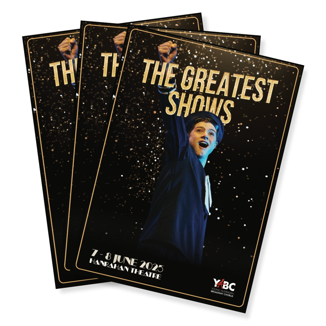 The Greatest Shows - YABC Semester 1, 2025 Programme – Stage School